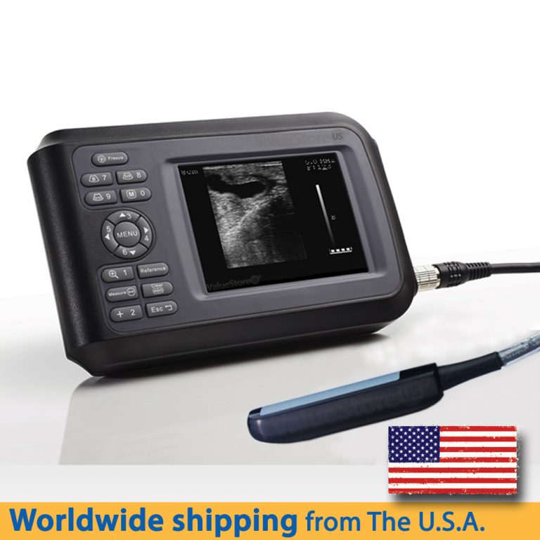 Veterinary Ultrasound Scanner V16 with 7.5 MHz Rectal Probe ...